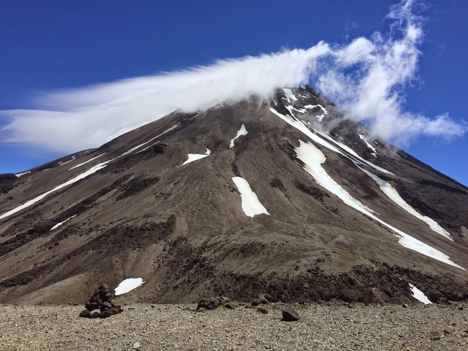 A Welcome Sight: Lake Dive and Syme Hut, Egmont National Park