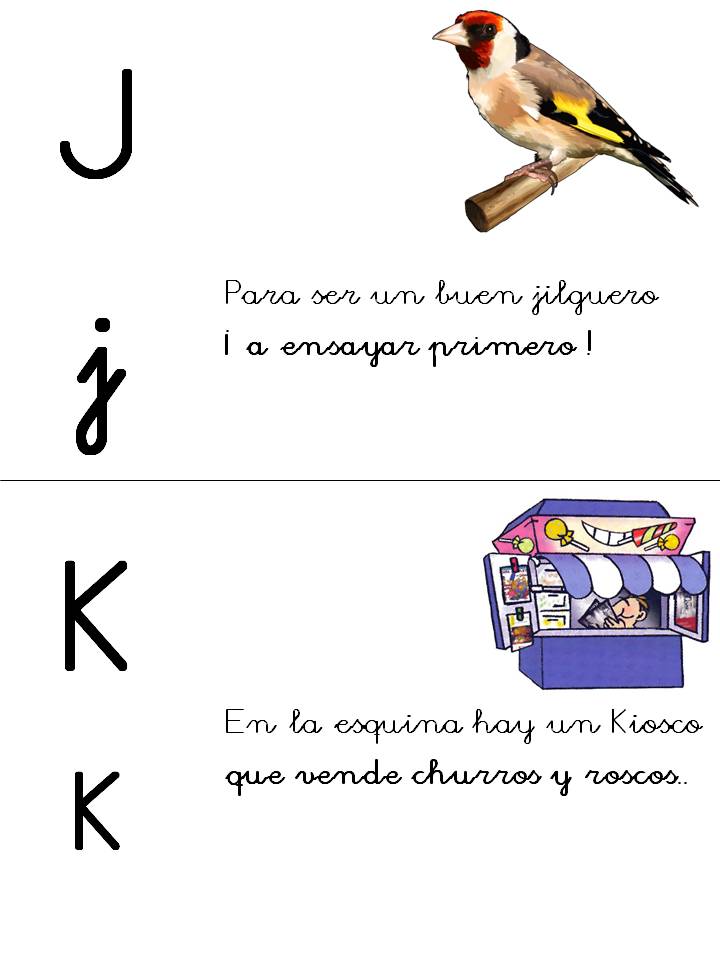 Maestra de infantil: Rimas del abecedario