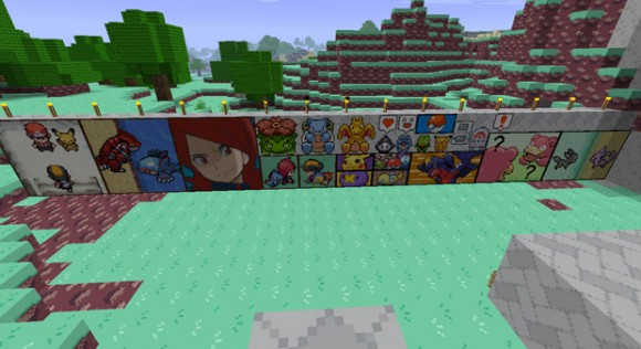 Mineworld: PokeCraft Pokemon Texture Pack for Minecraft