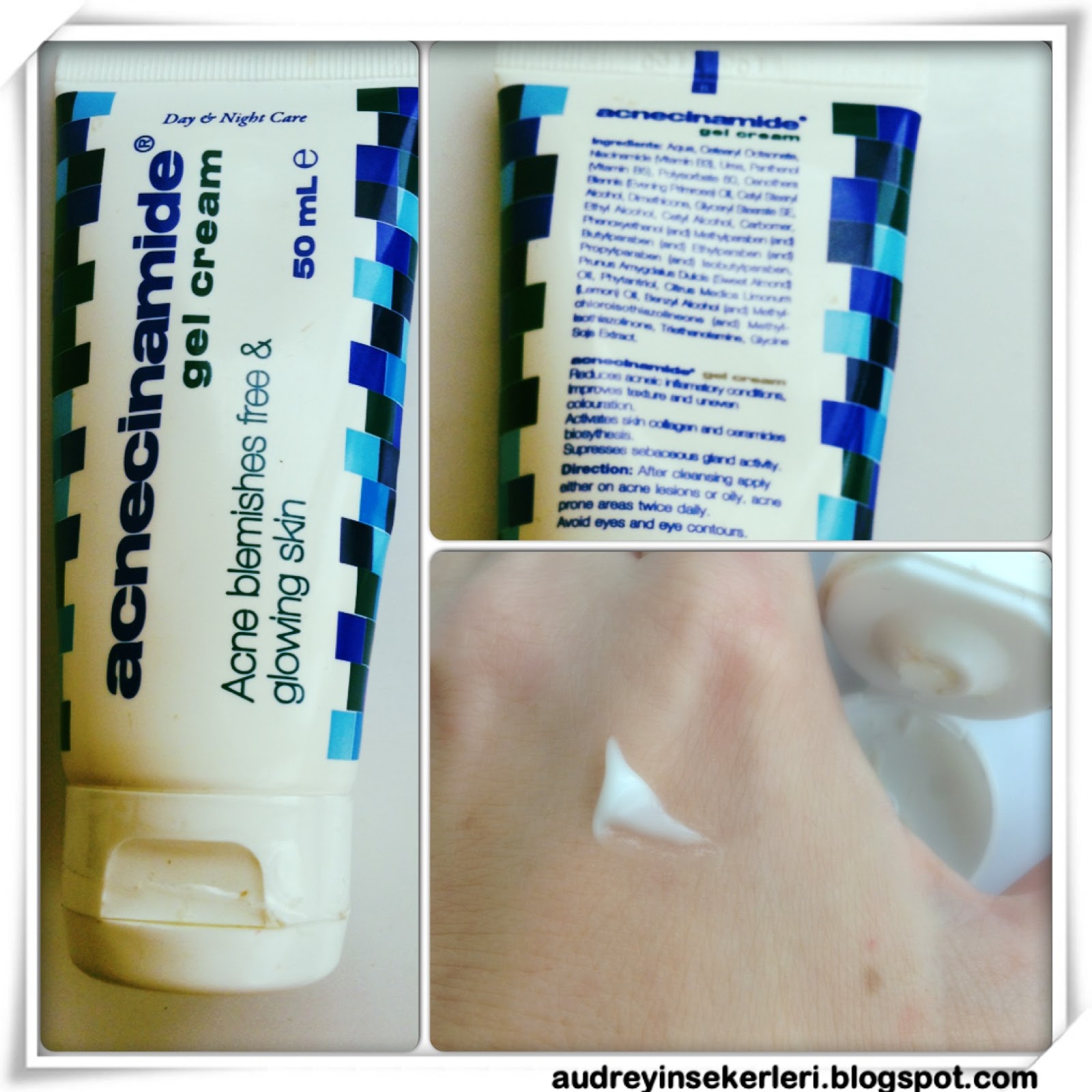AUDREY : Acnecinamide Gel Cream..