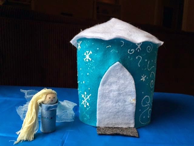 Felt Fairy Houses and Crafting for a Cause
