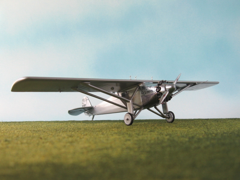 Wings of Intent: Modified 1/72 Testors Ryan NYP completed