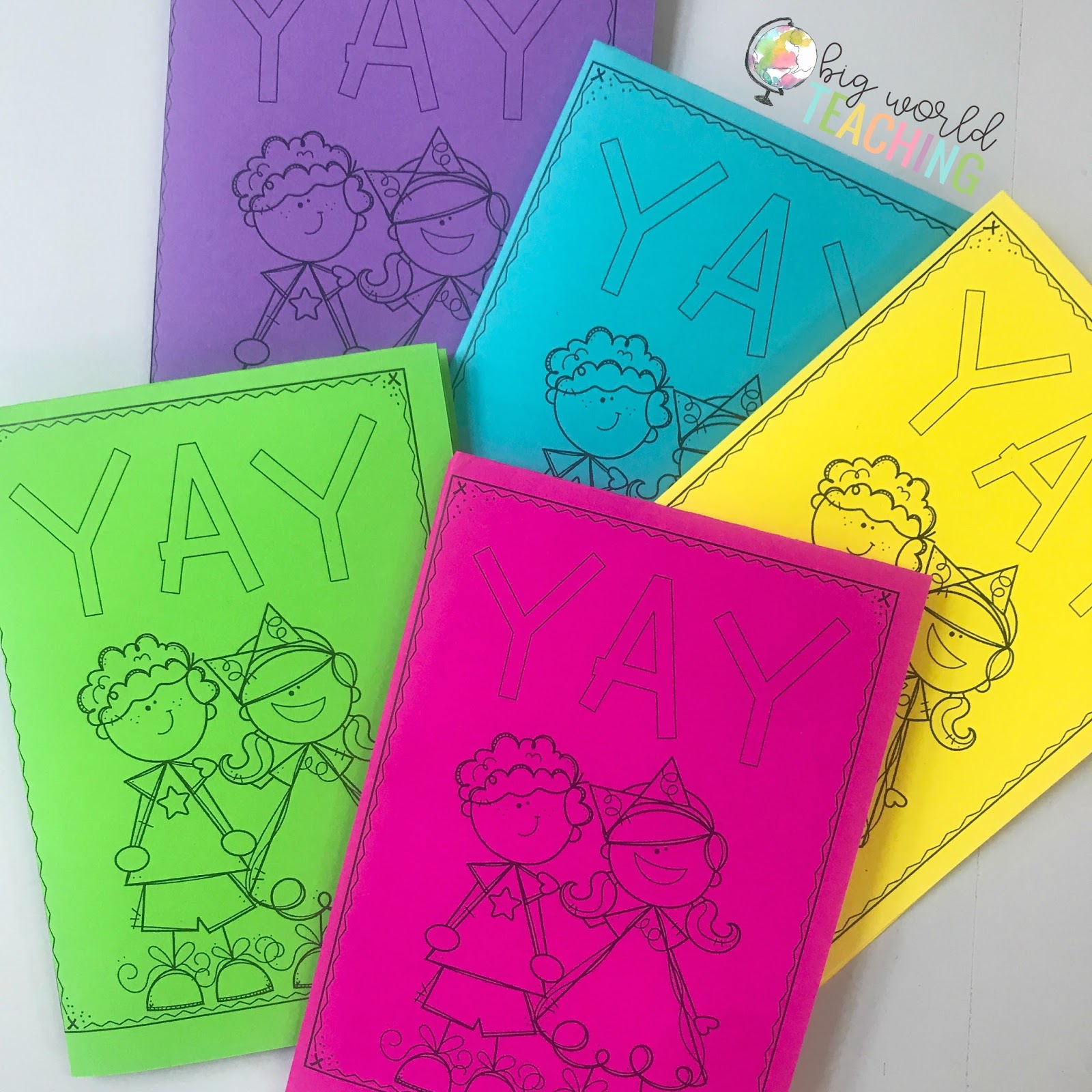 Meeting Our Buddies - Buddy Cards - Big World Teaching