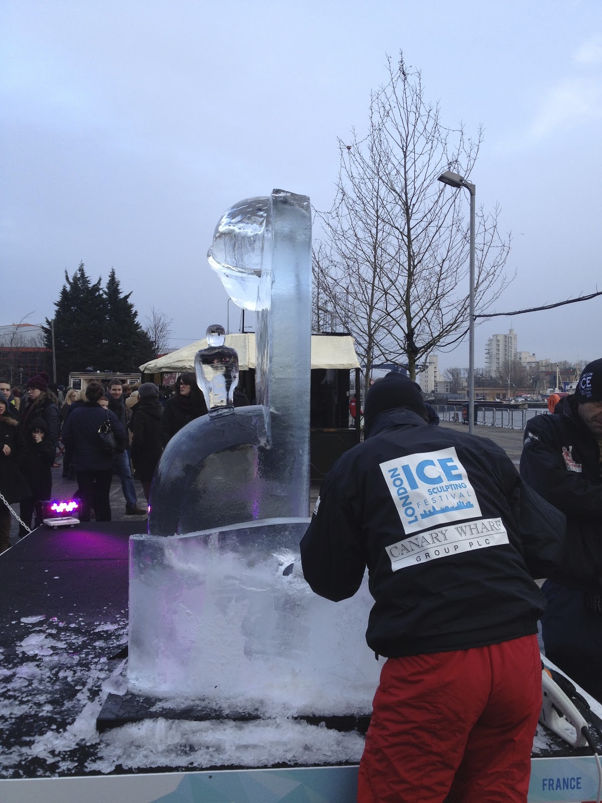 Unzipped: Ice graffiti, ice chess + ice sculptures: International Ice ...