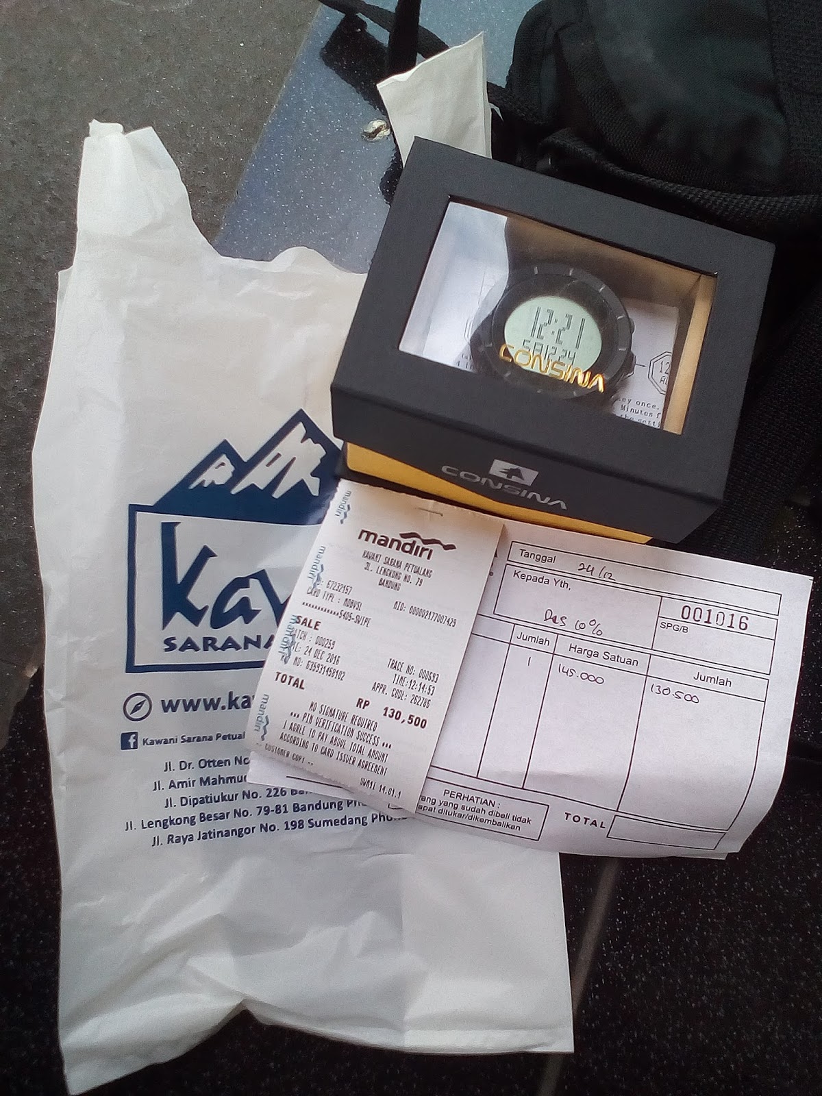 Review Jam Consina WH 2821 - Jejak Langkah si Prince