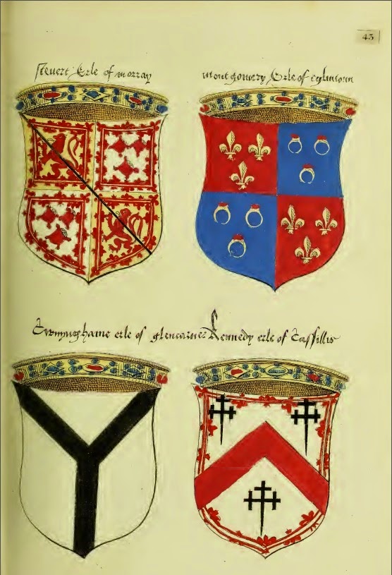 Heraldry: "Facsimile of an Ancient Heraldic Manuscript"