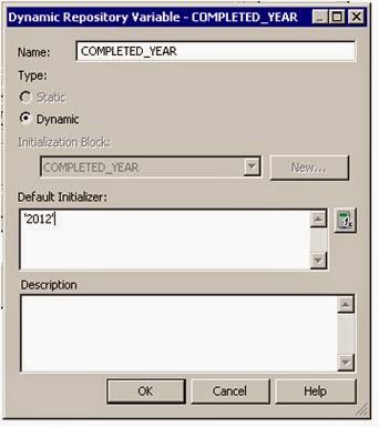 OBIEE Concepts: OBIEE Variables