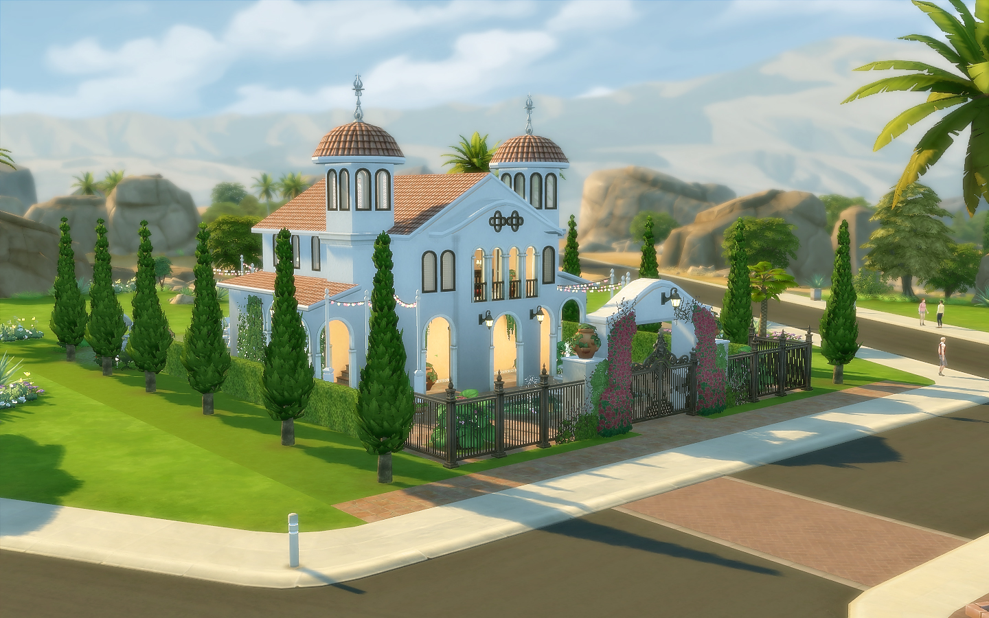 Oasis Church - The Sims 4 - Via Sims