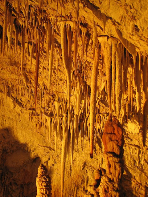 Awesome Psychedelic Stalactite Formation at Avshalom Cave, Israel ...