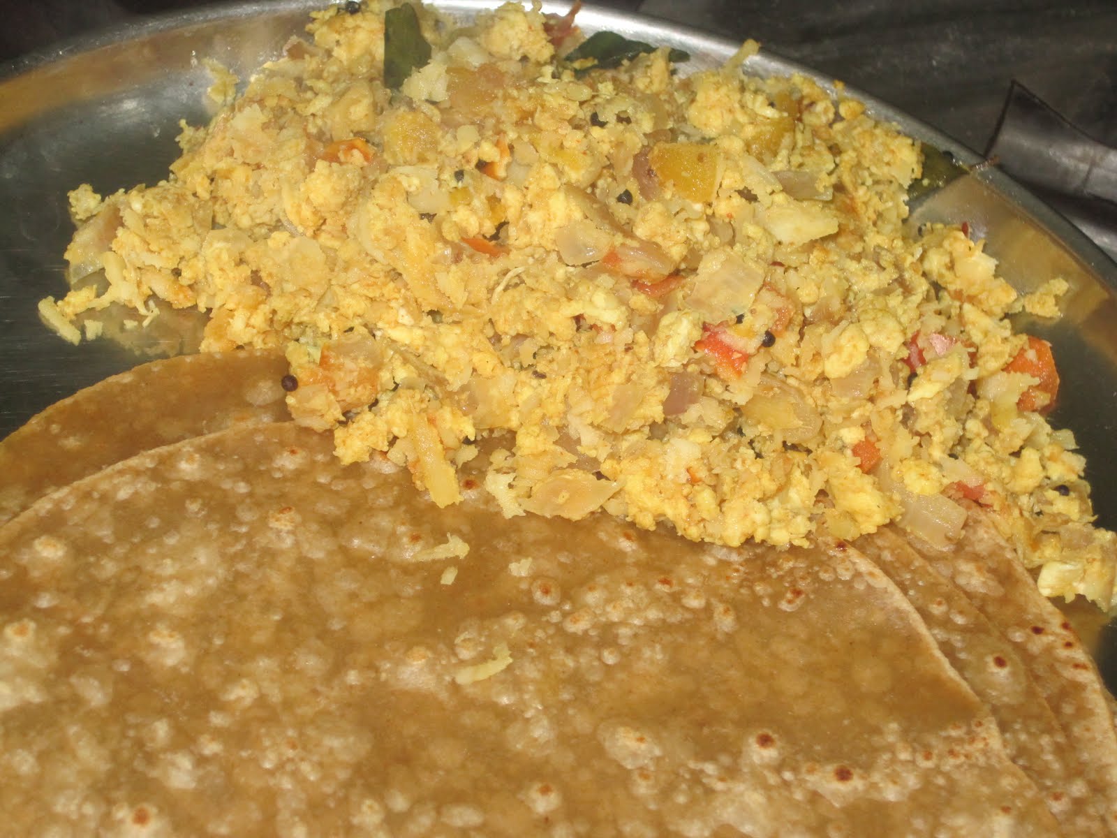 Indian style scrambled egg | Egg bhurji | Mutta thoran