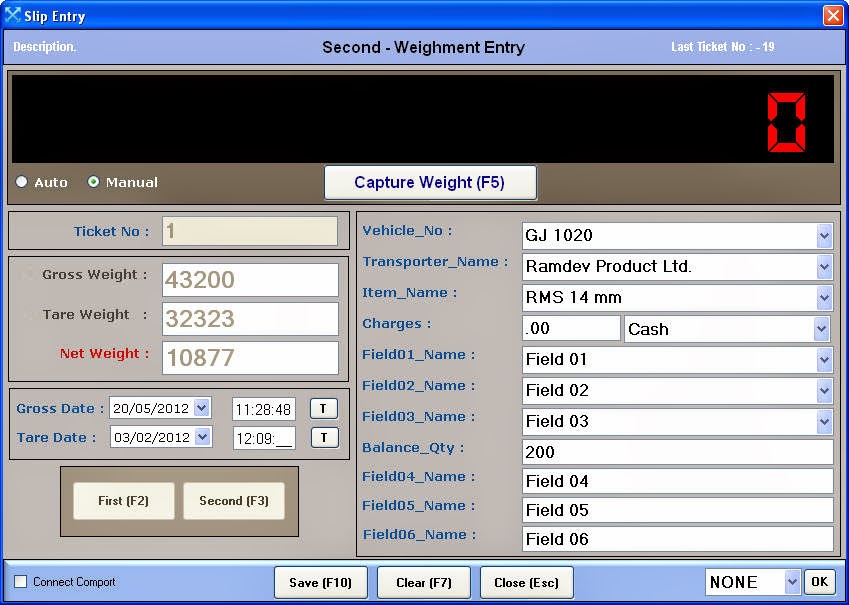 weighbridge Software: weighbridge Software