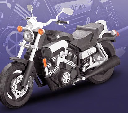 Motorcycles - VMAX Papercraft Power Dragger | Papercraft Free Download ...