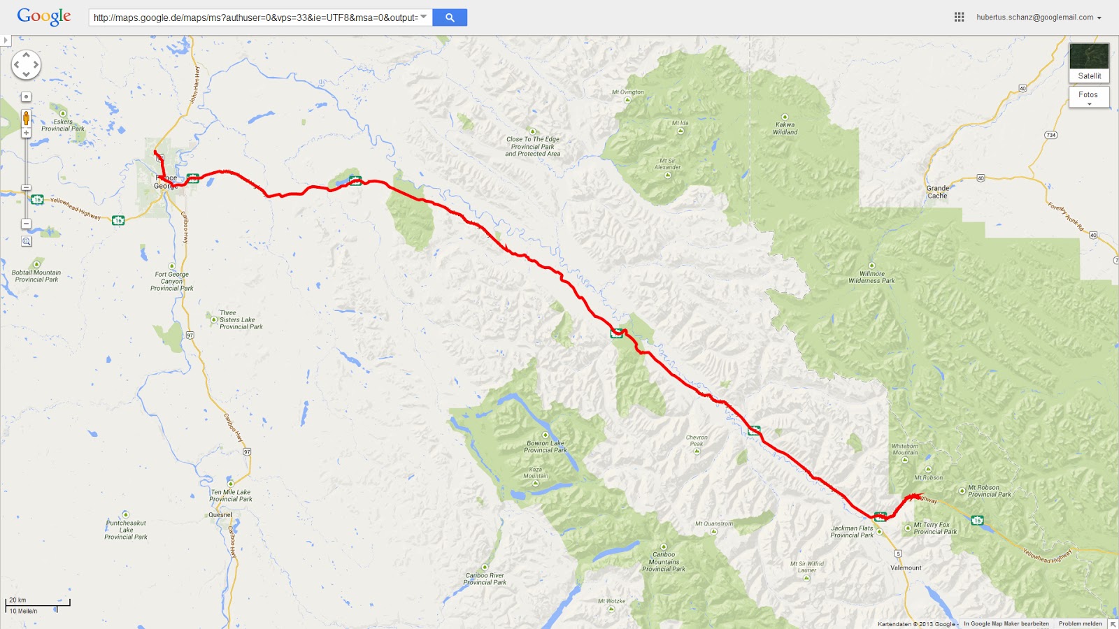 Go Canada 2011: Yellowhead Highway #16