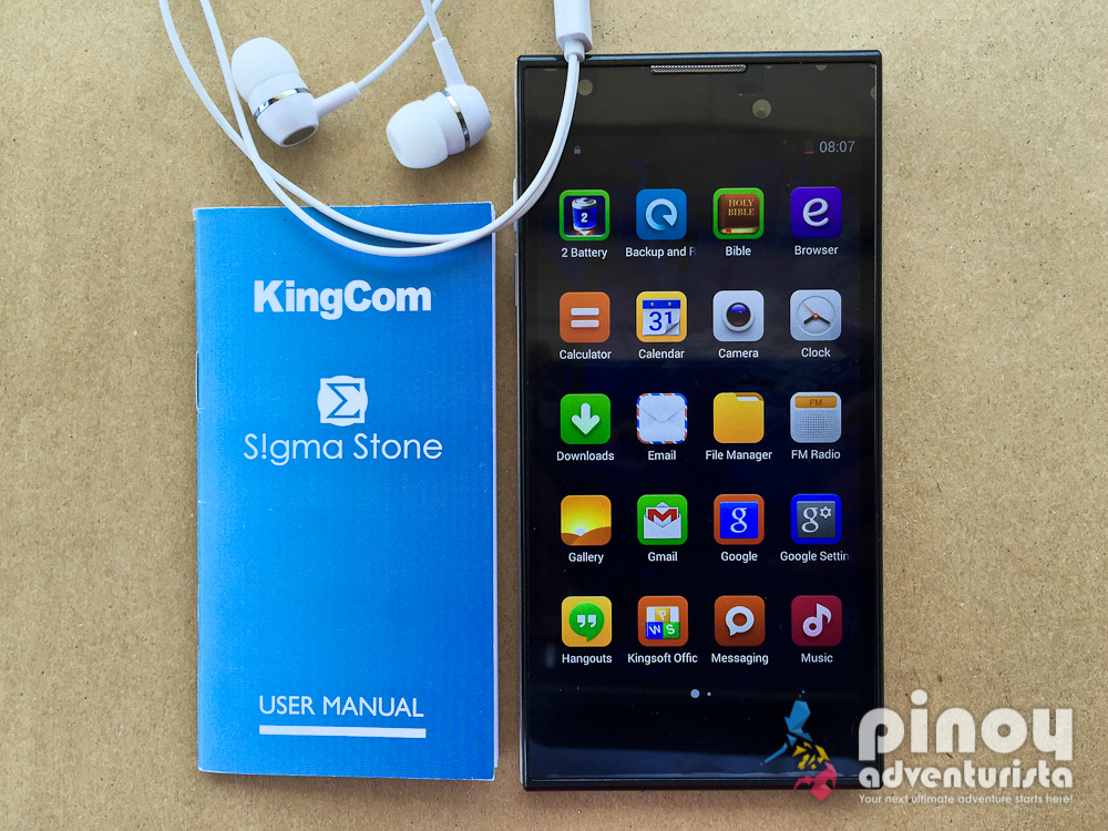 GADGET REVIEW: KingCom S!gma Stone, "Affordable and Stylish Smartphone ...