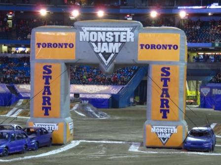 Teena in Toronto: Monster Jam, Toronto, ON
