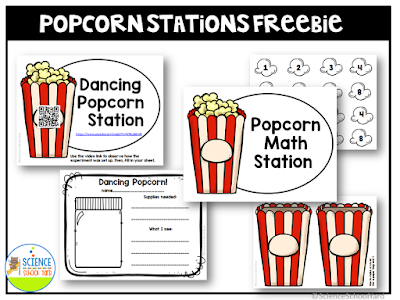 Popcorn and Five Senses In Science - The Science School Yard