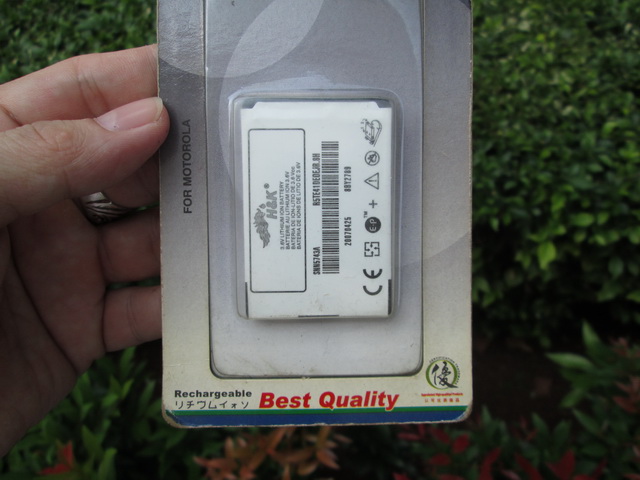 CNC virtual: Jual: Baterai Motorola BT60 E1000 Jadul Langka