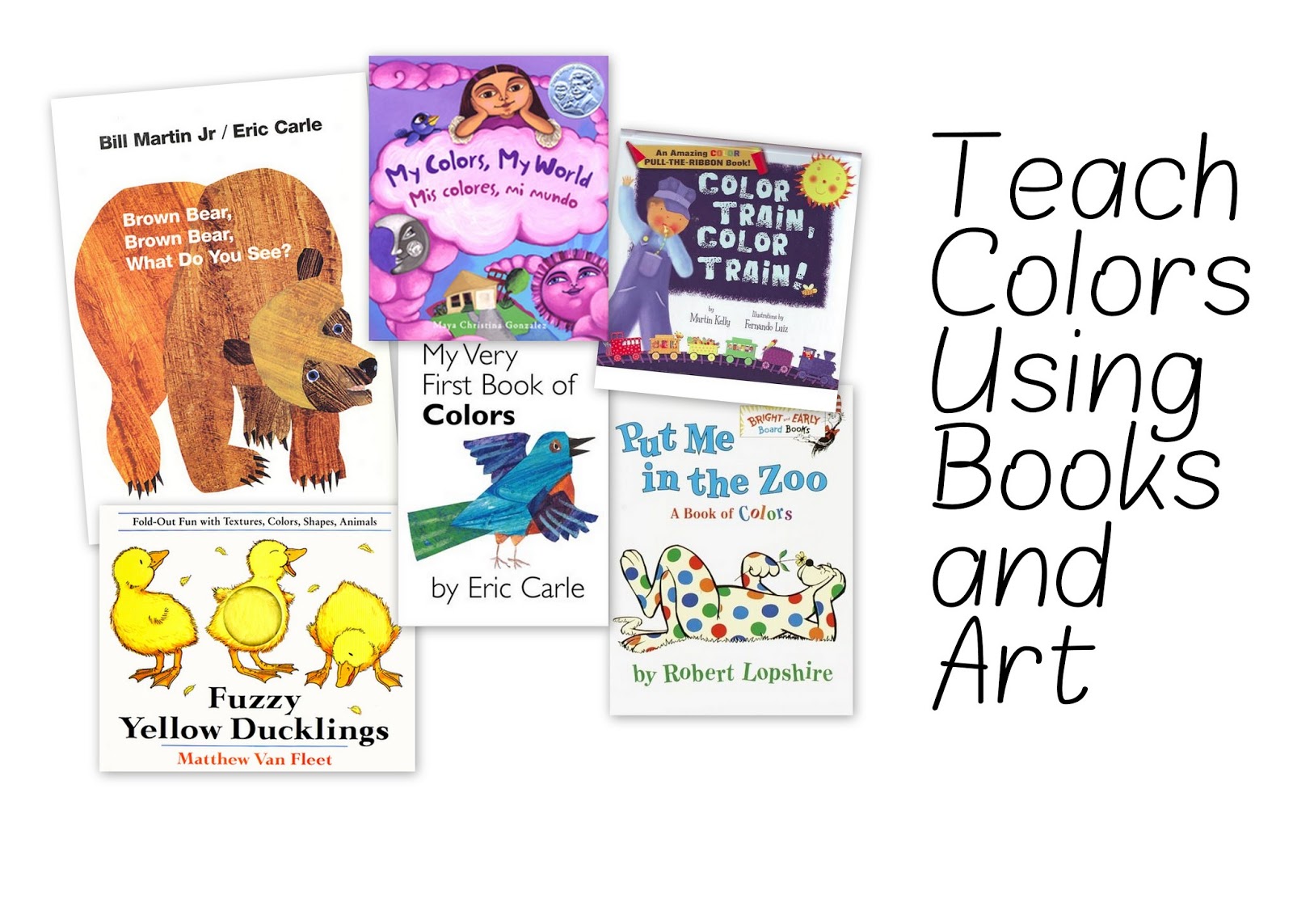 Little Scribblers Art Club: Teach Colors Using Books and Art