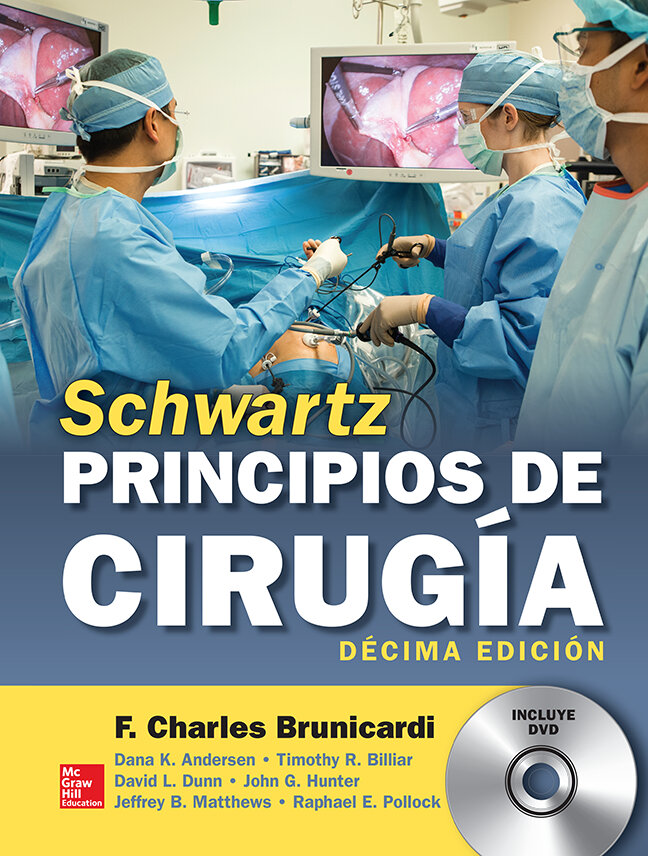 Schwartz Principios de Cirugía 10 Ed. PDF - Librería Médica
