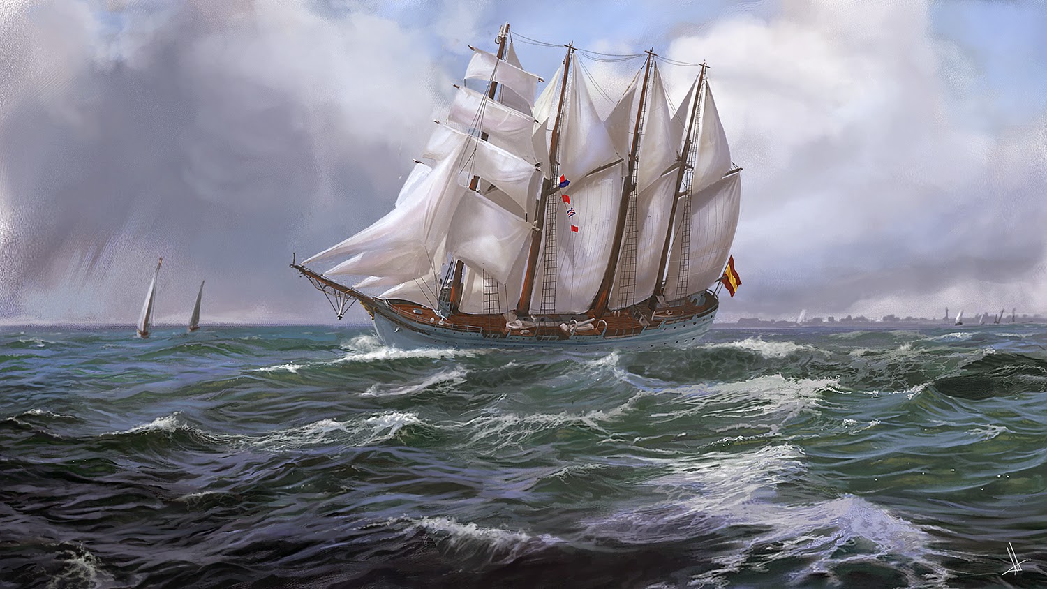 El Juan Sebastián Elcano la joya de la armada