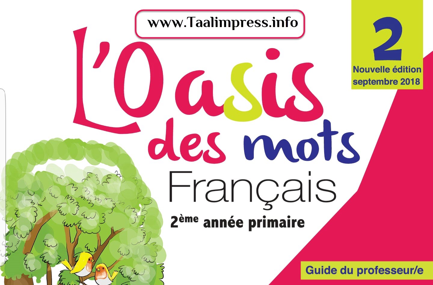 Fiches " L'Oasis des mots Français " 2ème année primaire 2018 _ جذاذات ...