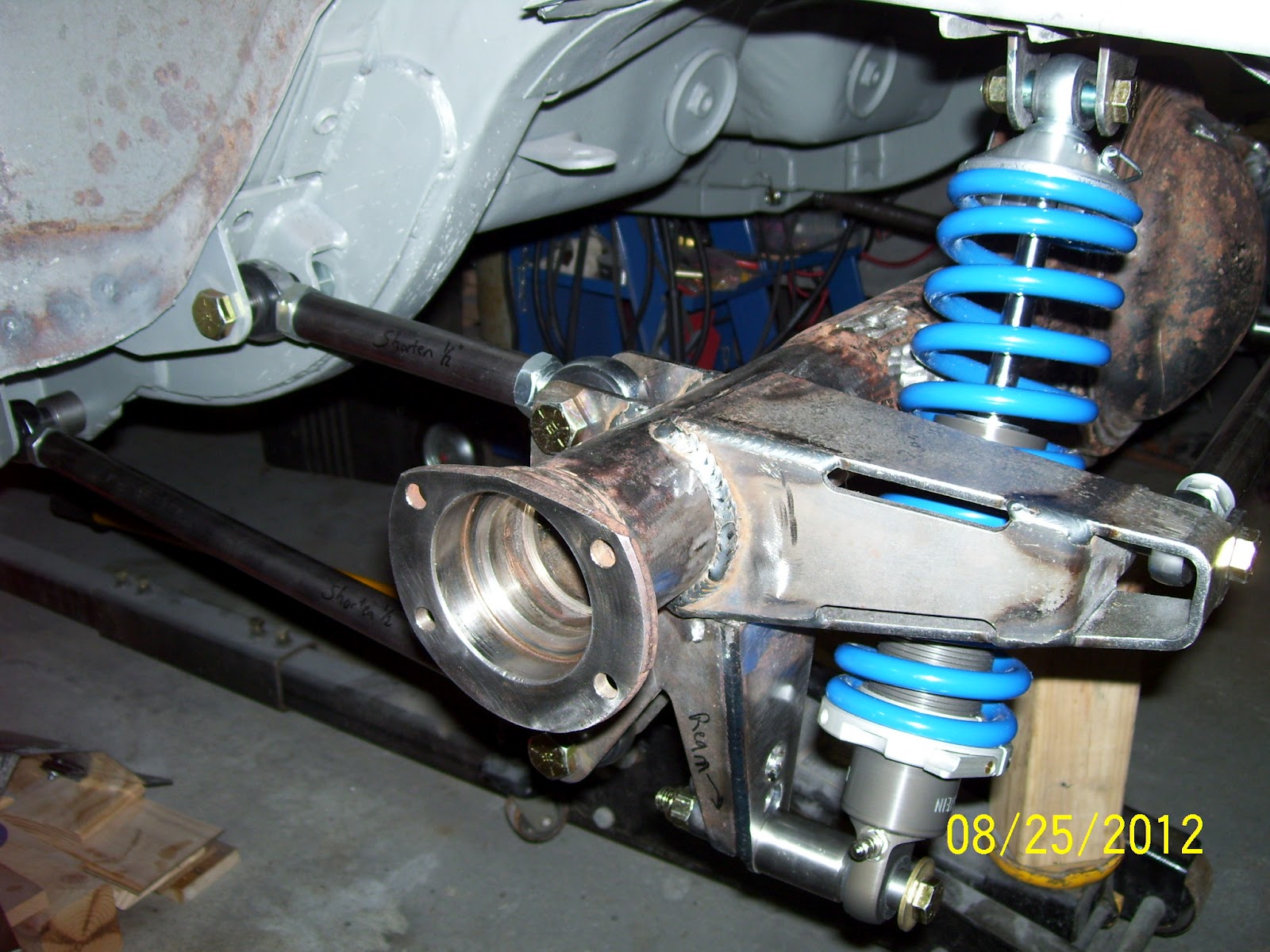 Night Mission Boss 302 Blog: 4-Link Coilover Suspension Completed!