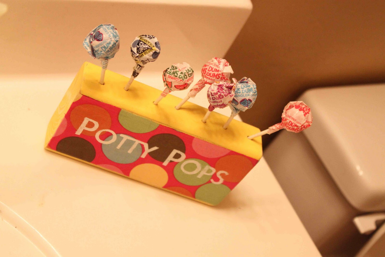 Mom vs. Design School: Potty Pops anyone?