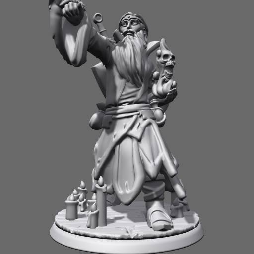 HeroForge : custom print Miniature : THE TEST ! ~ Chestnut Ink