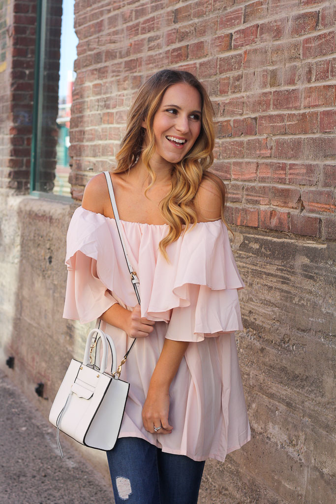 Off the Shoulder Ruffles - Twenties Girl Style