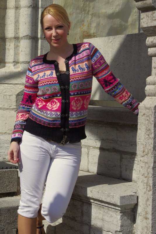 Pitsikuduja päevik: Muhu mustrid - minu värvid