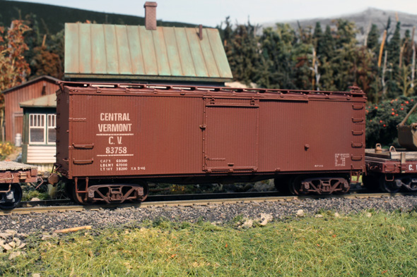 White River Division: Modeling a CV 36' Boxcar
