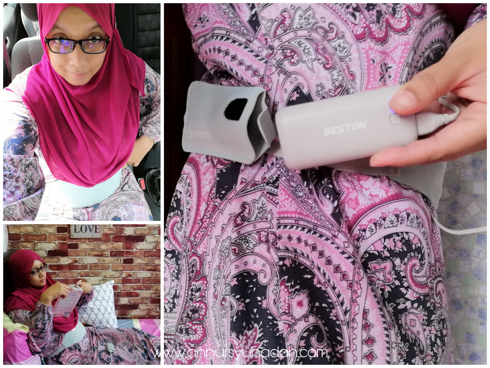 Pengalaman Menggunakan 'heat belt' bagi Mengurangkan Senggugut