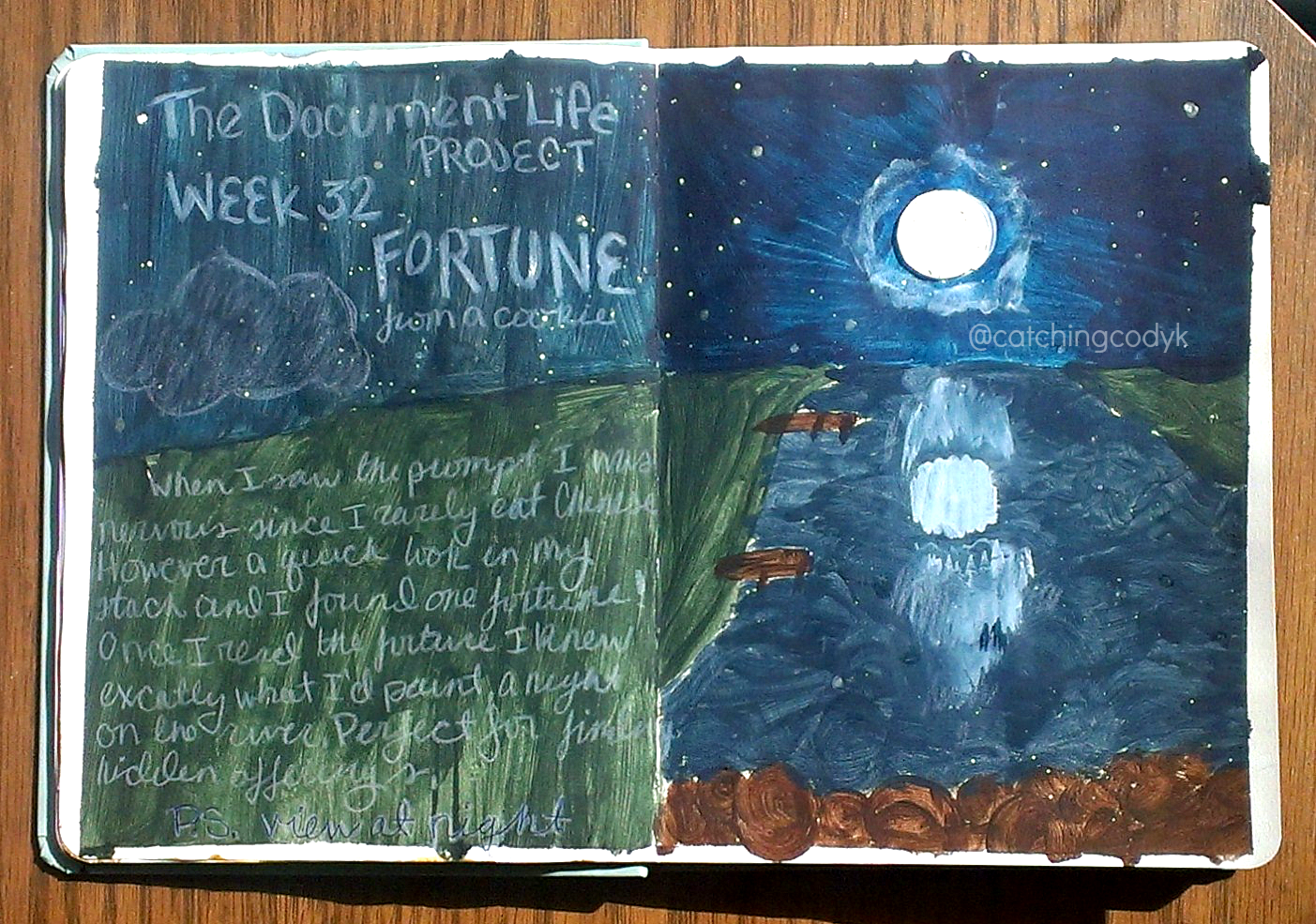 Catching Cody K: Art Journal Prompts // Documented Life Project