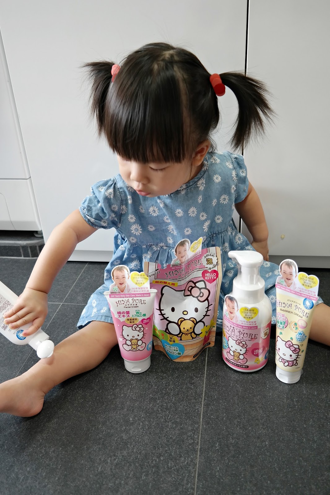 Ashlyn Thia: HIYA PURE Hello Kitty Baby Skin Care Review + Giveaway