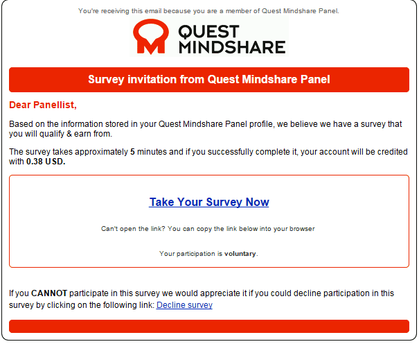 Quest Mindshare - cint survey Panel surveys ~ Survey reviews | Data ...