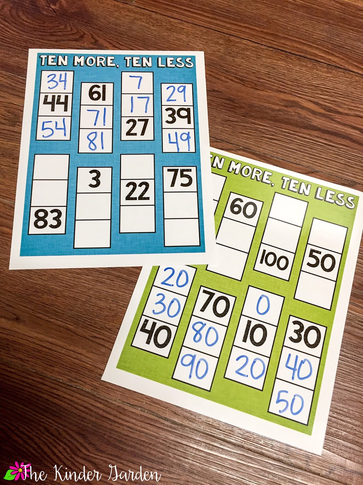 The Kinder Garden: Hands-on Place Value Activities!