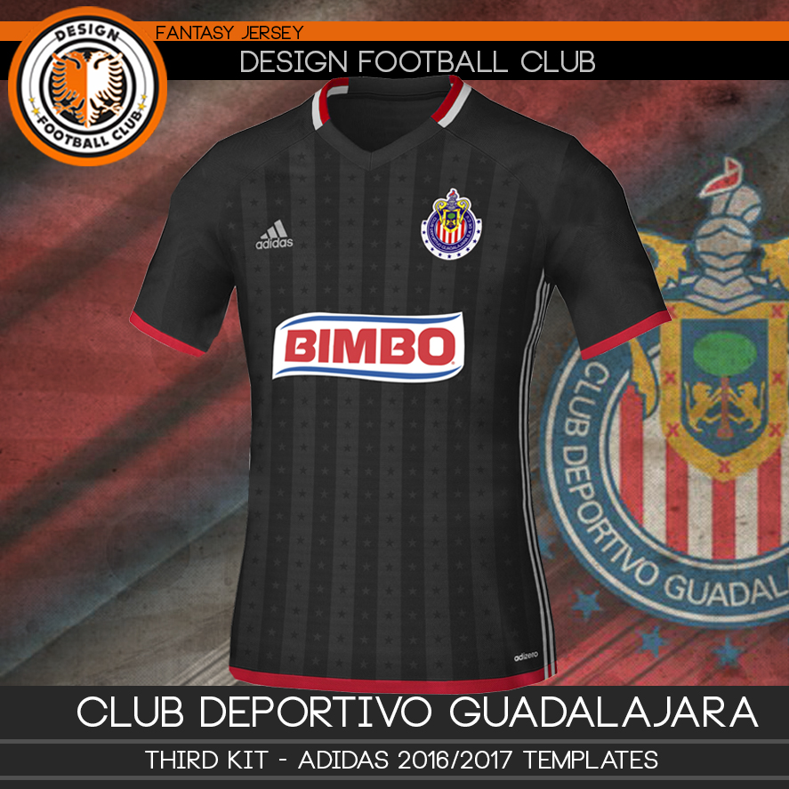 Design Football Club: Chivas Guadalajara - Adidas 2016/2017