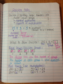 Ms. Cao's 4th Grade Math: Division Notes & Reminder About Parent ...
