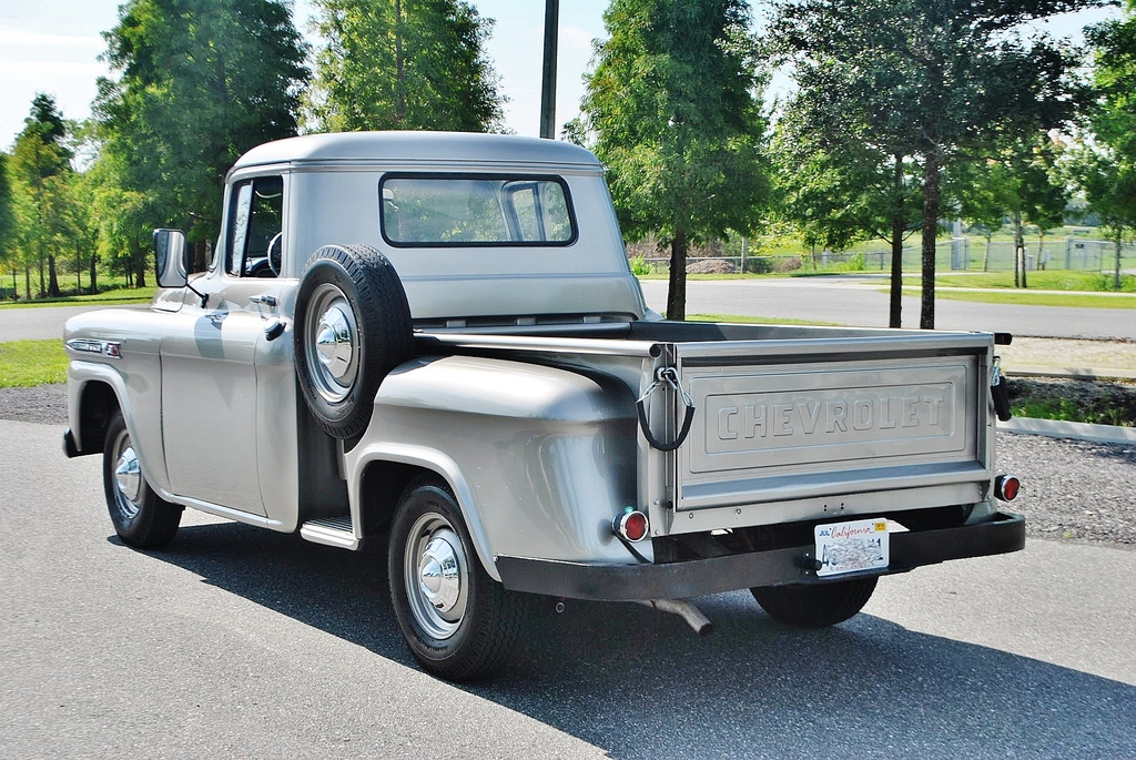 All American Classic Cars: 1959 Chevrolet Apache Stepside Pickup Truck