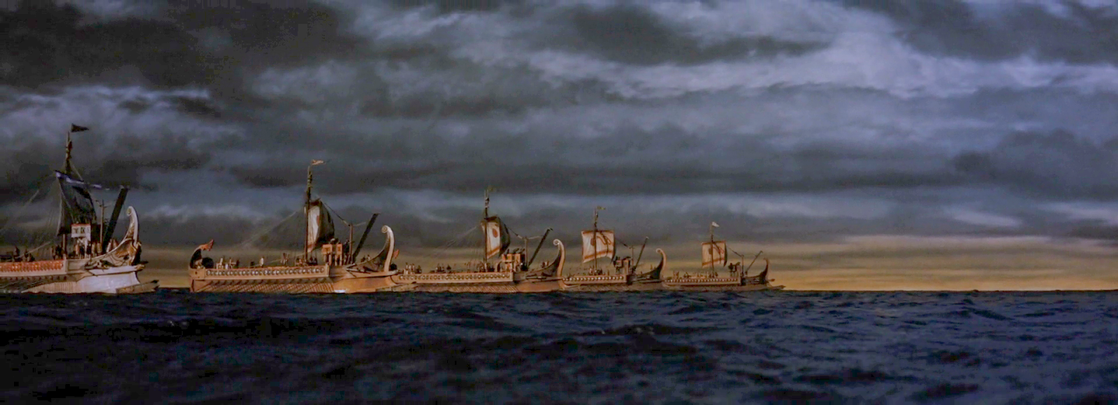 model ships in the cinema: Ben Hur 1959