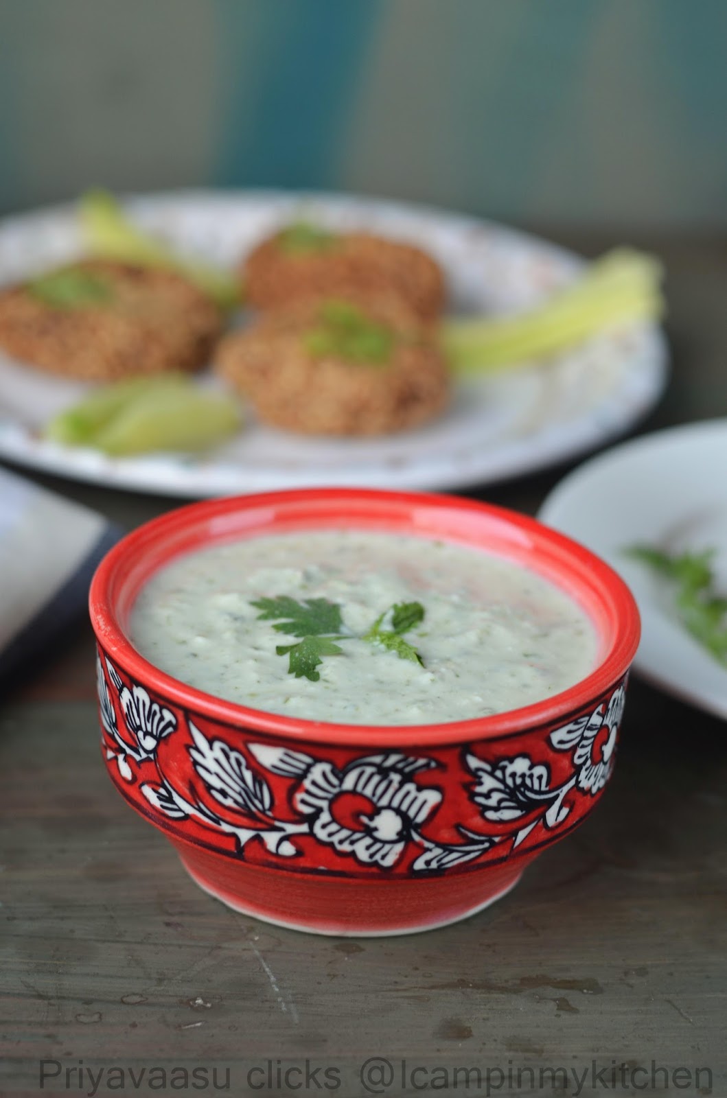 Minty Yogurt Sauce for Tamiya/Tameya - I camp in my kitchen