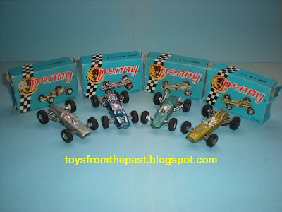 Toys from the Past: #114 PENNY – BRABHAM – F.1, COOPER MASERATI F.1 ...