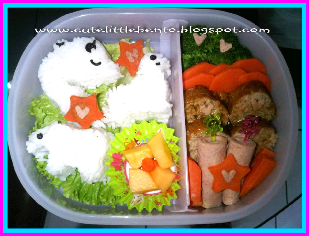 Cute Little Bento: Cute Little Bento #004 ,,, Animal Bento
