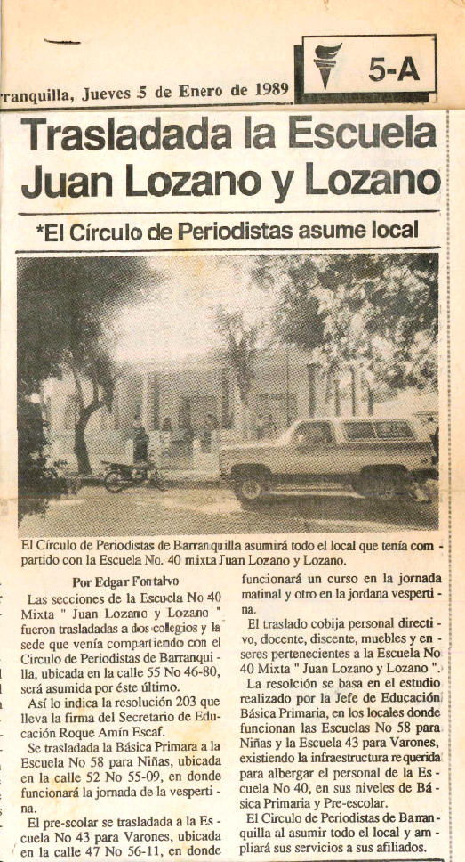BIOGRAFIA PERIODISTICA Y FAMILIAR DE FERNANDO ANTONIO AWAD BLANCO: T.P ...
