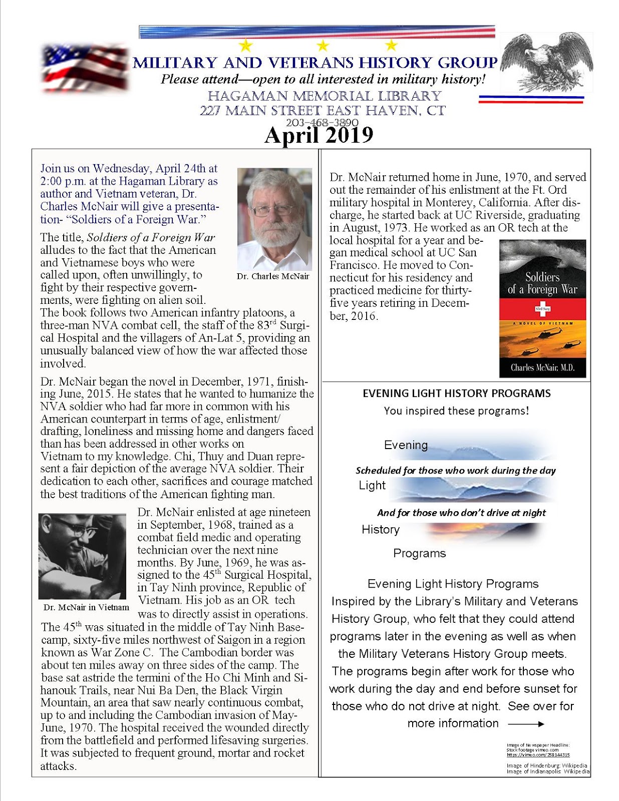 Hagaman Library WWII Veterans Discussion Group