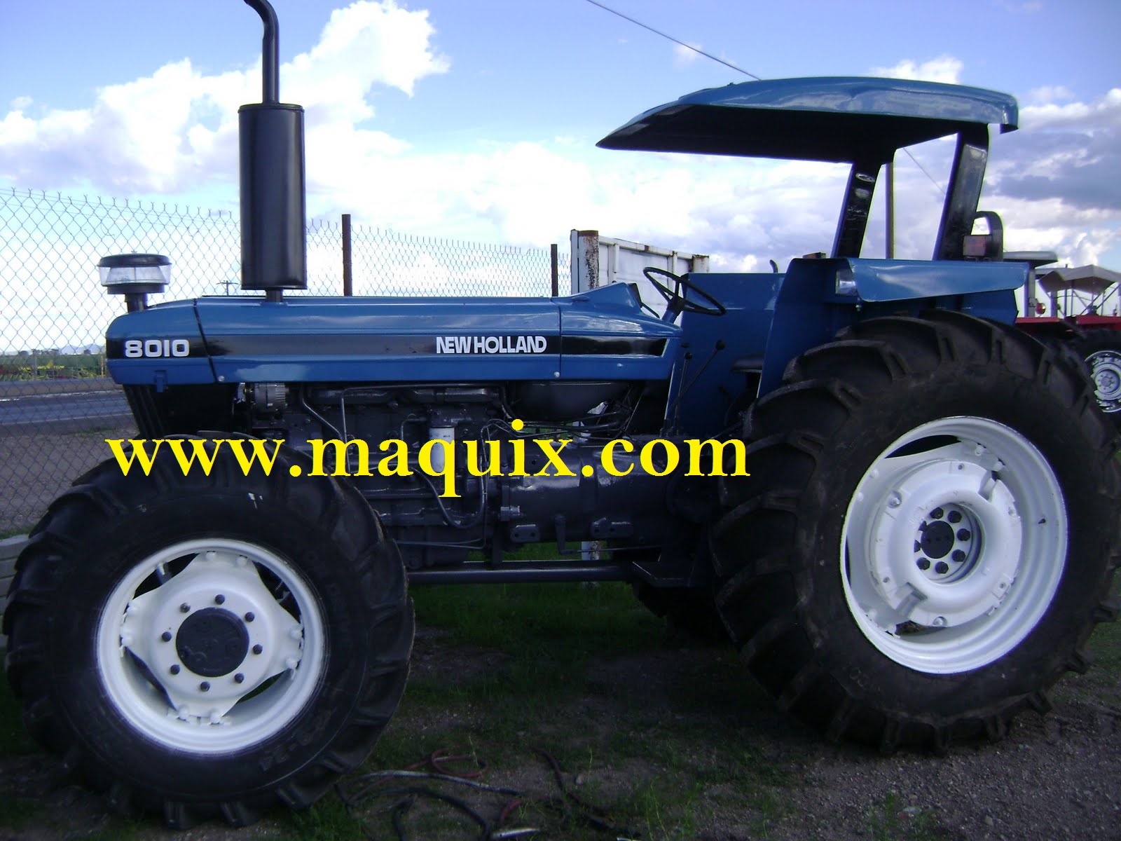 MAQUINARIA AGRICOLA INDUSTRIAL: Tractor Ford NH 8010 por $23000 dlls ...