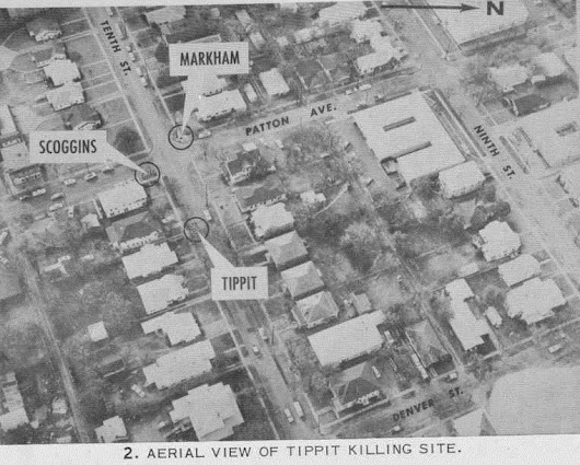 DVP's JFK ARCHIVES: THE J.D. TIPPIT MURDER SCENE (PHOTO GALLERY)