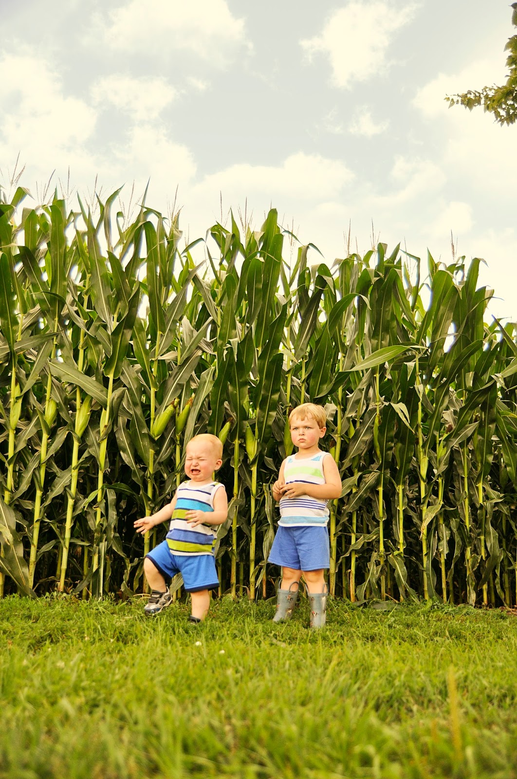 Corn Kids!! - the farmer and the southern belle