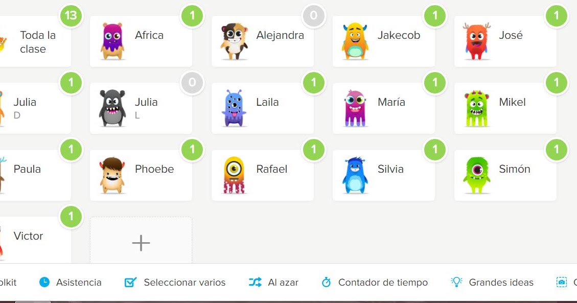 Tris,tras: ClassDojo