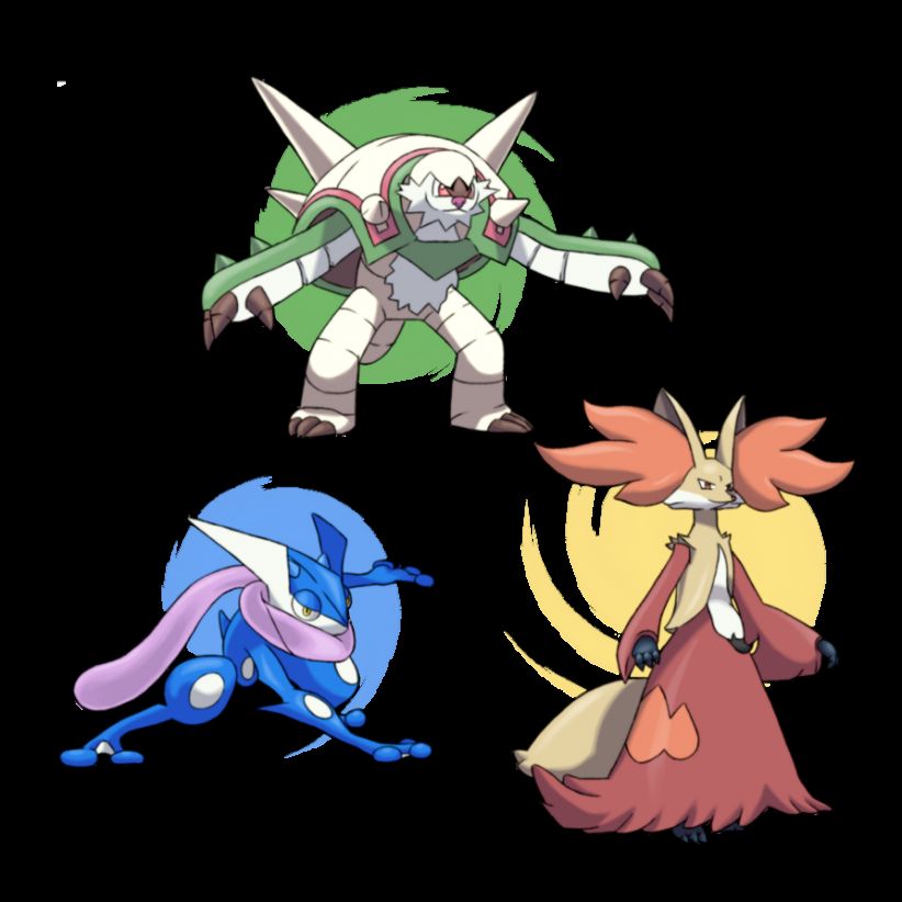 Update Pokemon X And Y Starters39 Final Evolutions Revealed